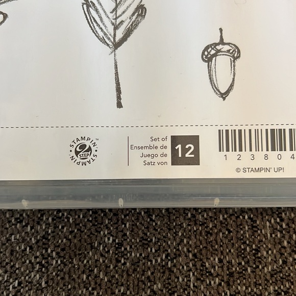 Stampin' Up! | Office | Stampin Up Gently Falling Stamp Set Set Of Two ...